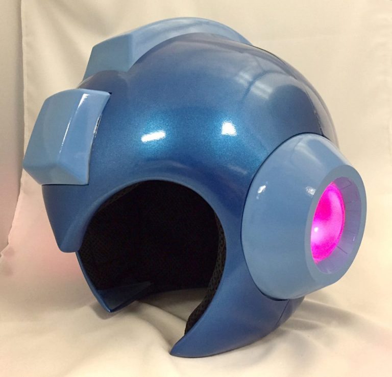 Capcom's Official Mega Man Helmet is Wearable! | Geek Culture