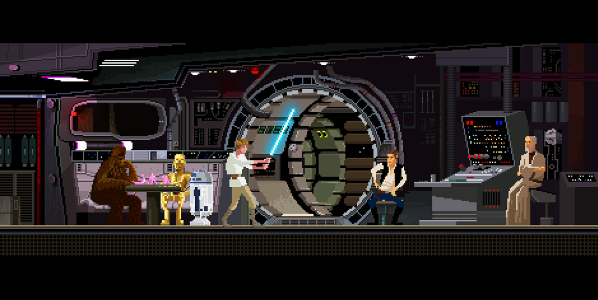 Geek Worthy Pixel Art by Gustavo Viselner | Geek Culture