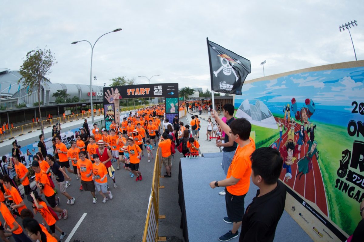 The Inaugural One Piece Run Singapore 2016 | Geek Culture