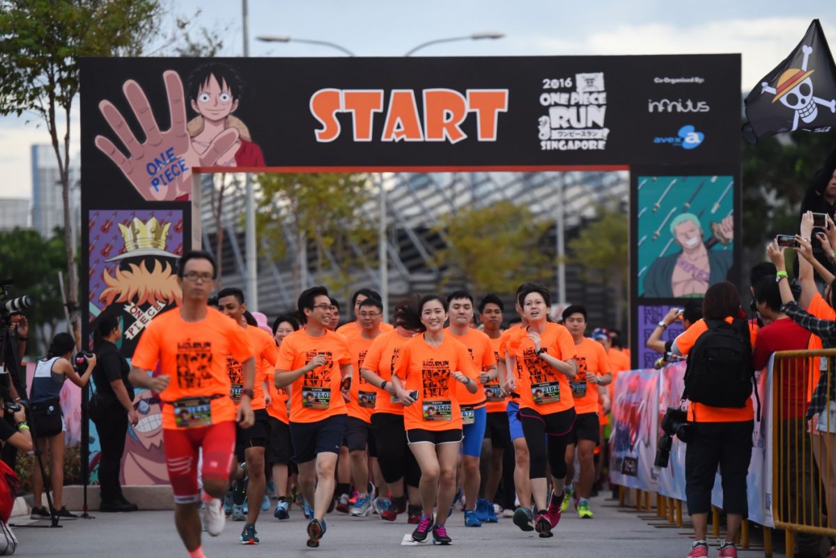 The Inaugural One Piece Run Singapore 2016 | Geek Culture