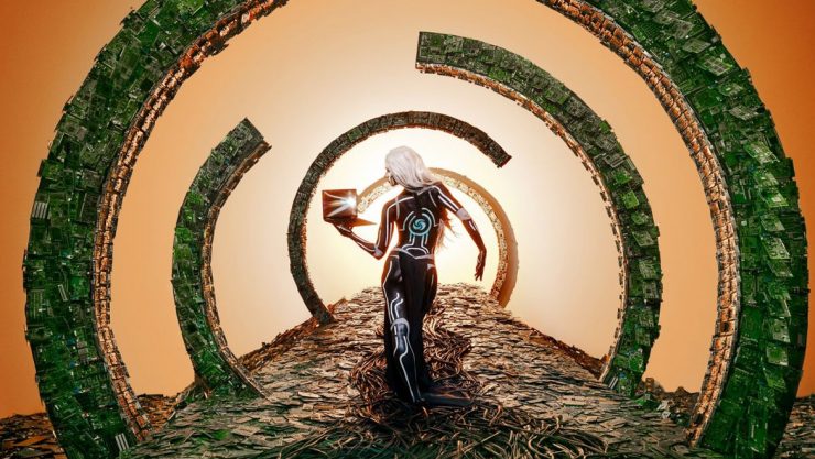 An Epic Photoshoot To Remind Us To Recycle Our E-waste | Geek Culture