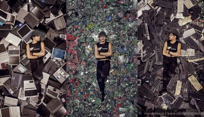 An Epic Photoshoot To Remind Us To Recycle Our E-waste | Geek Culture
