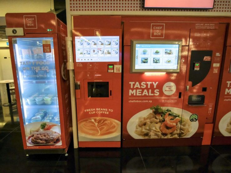 Stuff Yourself At Chef-In-Box's Wall Of Food At Suntec City | Geek Culture