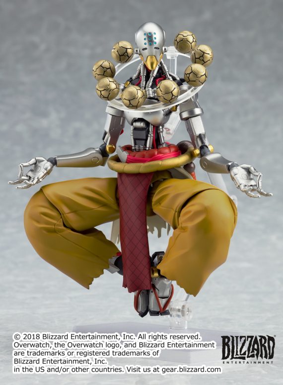 Experience Tranquility With This Highly Articulate Zenyatta Figma ...