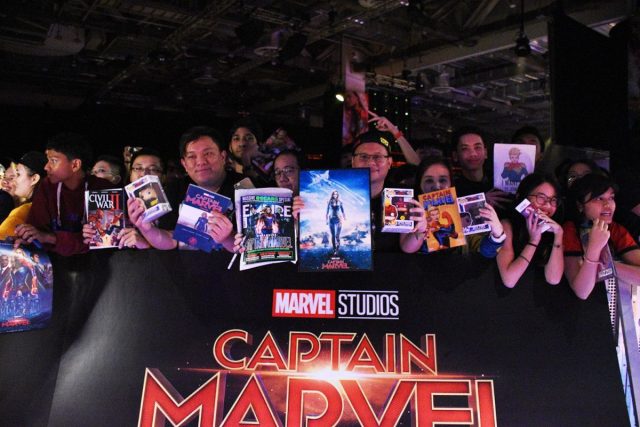 Captain Marvel – Scenes From The Fan Event In Singapore | Geek Culture