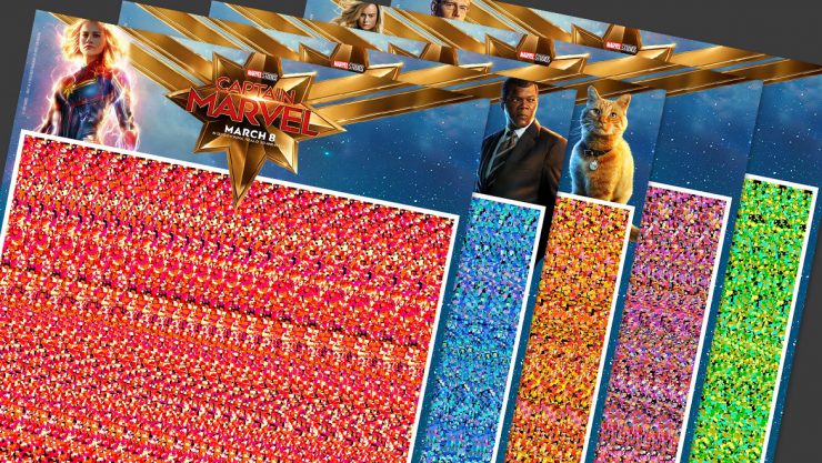 Test Your 'Magic Eye' Prowess With Captain Marvel's Latest 90s ...