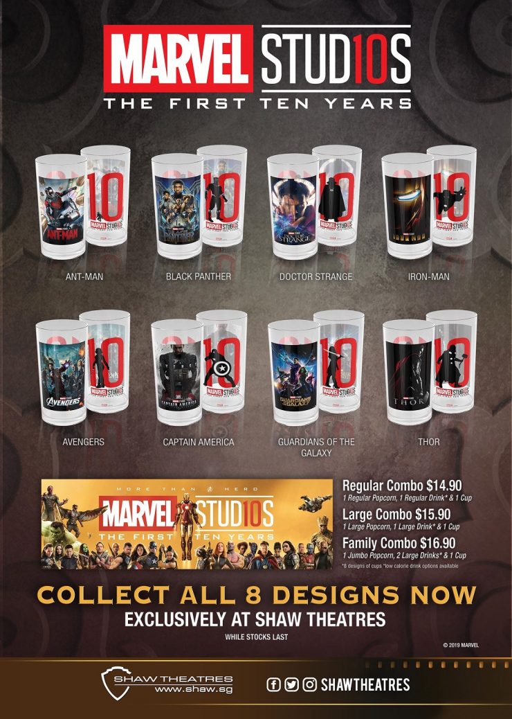 Celebrate 10 Years of Marvel Studios With These Anniversary Cups ...