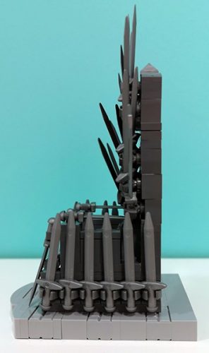 This Miniature Game Of Thrones LEGO Iron Throne Is The Cutest Symbol of ...