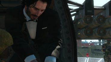 Big Boss Keanu Reeves Arrives In Metal Gear Solid V As John Wick ...