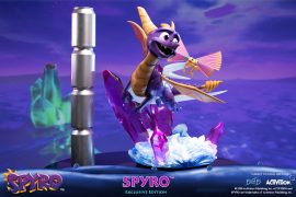 This Spyro The Dragon Resin Statue From First 4 Figures Is On Fire ...