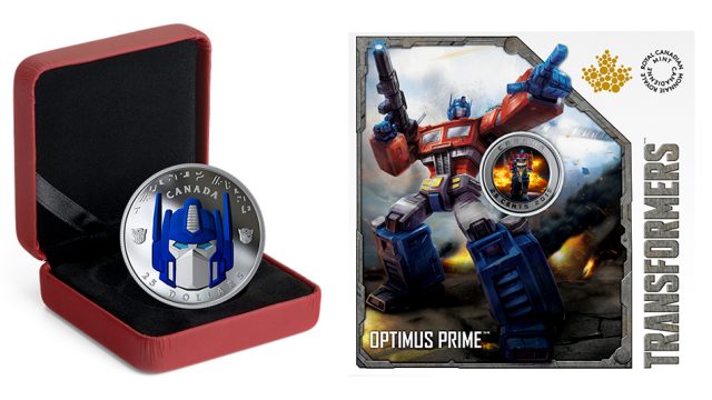 Royal Canadian Mint Rolls Out Official Transformers Optimus Prime Coins ...