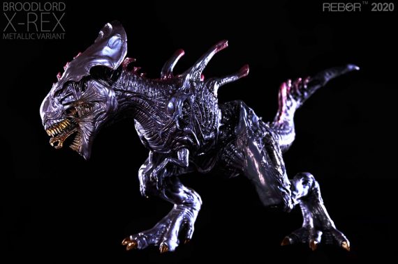 The "Xenomorph + T-Rex" X-Rex 1/35 Scale Replica Is Now A Reality ...