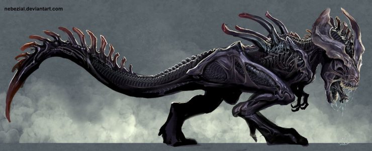 Geek Review: Rebor Broodlord X-Rex Metallic Variant Figurine (1/35 ...