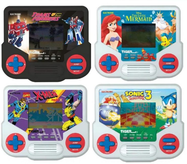 Replay Retro 90s Sonic, X-Men and Transformers Tiger LCD Games From ...