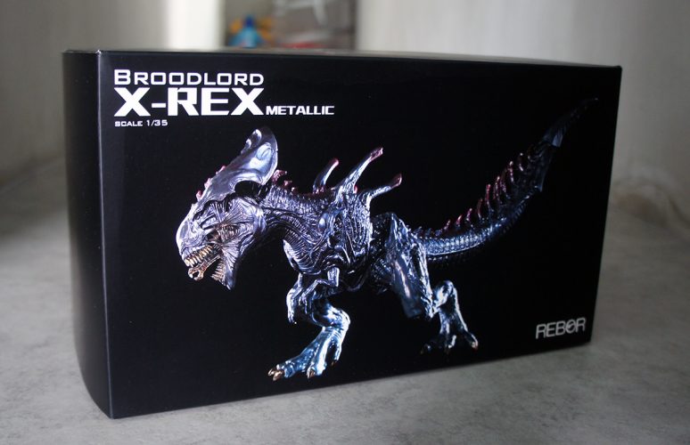 Geek Review: Rebor Broodlord X-Rex Metallic Variant Figurine (1/35 ...