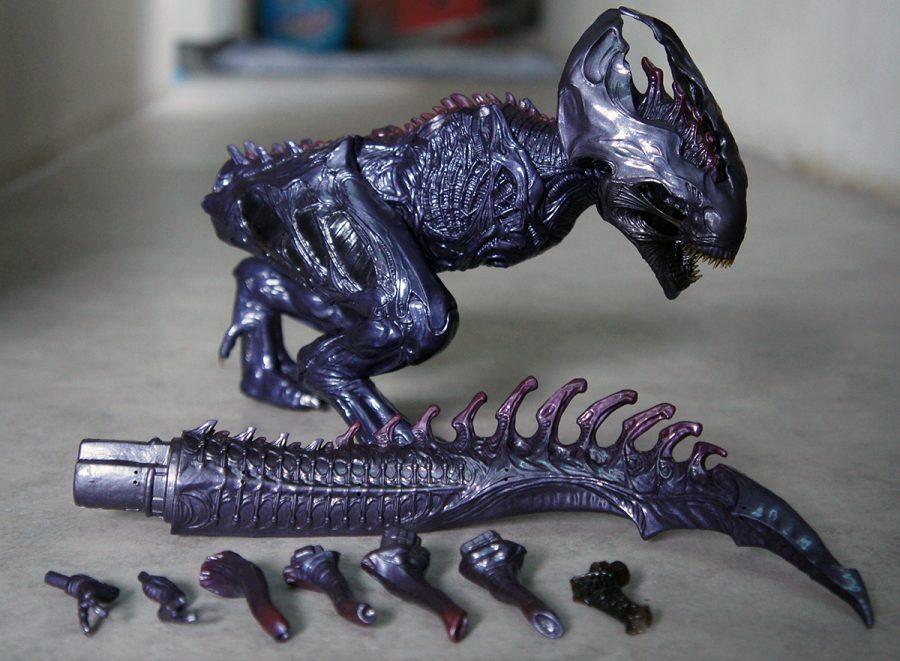 Geek Review: Rebor Broodlord X-Rex Metallic Variant Figurine (1/35 ...