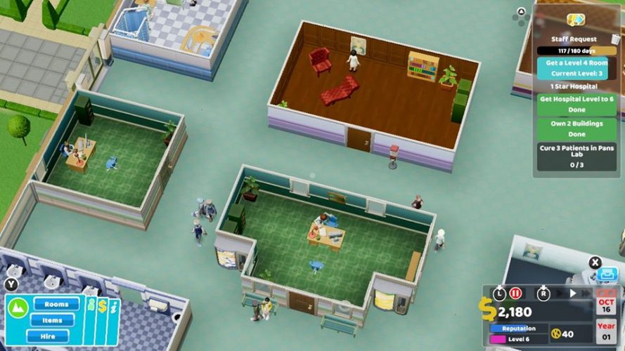 Two Point Hospital On Switch Gives Us A Peek Into These Exceptional ...