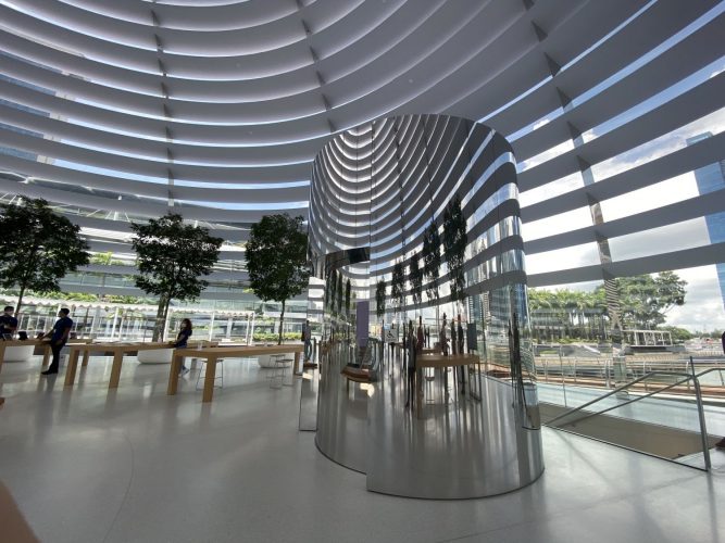 Apple Store At Marina Bay Sands Singapore: A Look Inside The Sphere ...