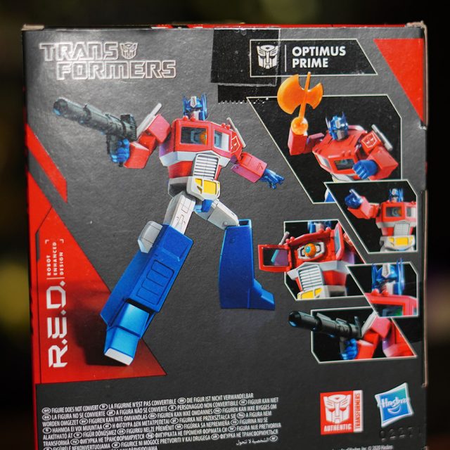 Unboxing Hasbro's Transformers R.E.D. (Robot Enhanced Design) G1 ...