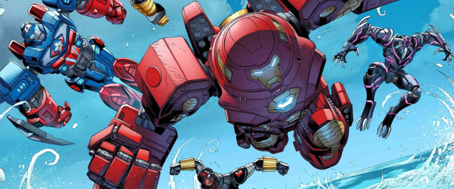 Earth's Mightiest Heroes Suit Up In Giant Mechs As Part of Avengers ...