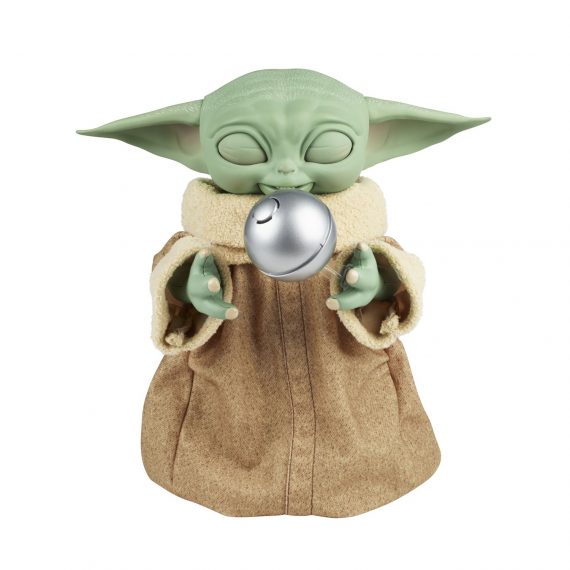 Hasbro Announces New Animatronic Snacking Grogu “Baby Yoda” Toy | Geek ...