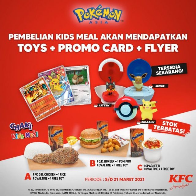 KFC Indonesia Capitalizes On Pokémon Cards Hype With Their Kid’s Meals ...