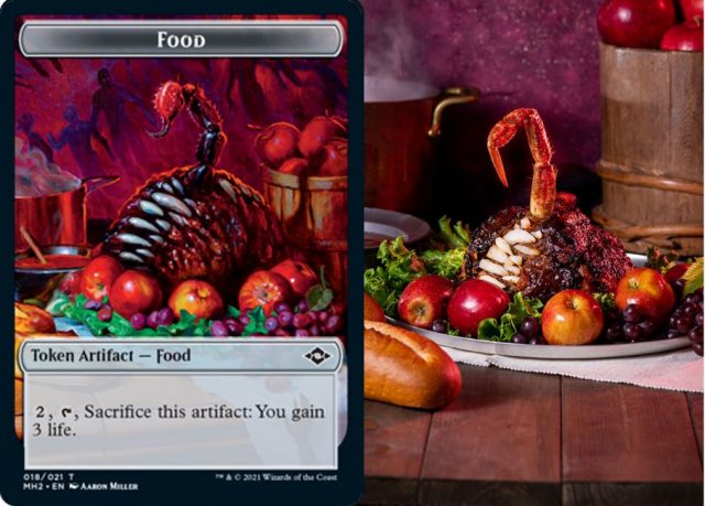 Magic: The Gathering Recipe Recreates Asmor Food Token Card As A ...