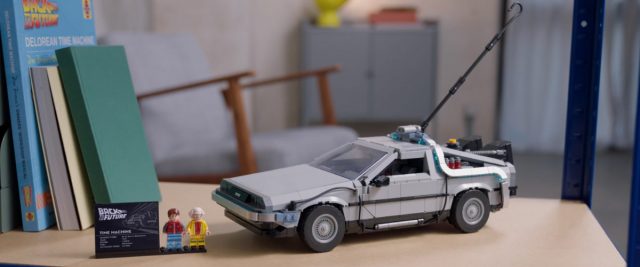 LEGO 10300 Goes 'Back to the Future' With DeLorean Time Machine + Light ...