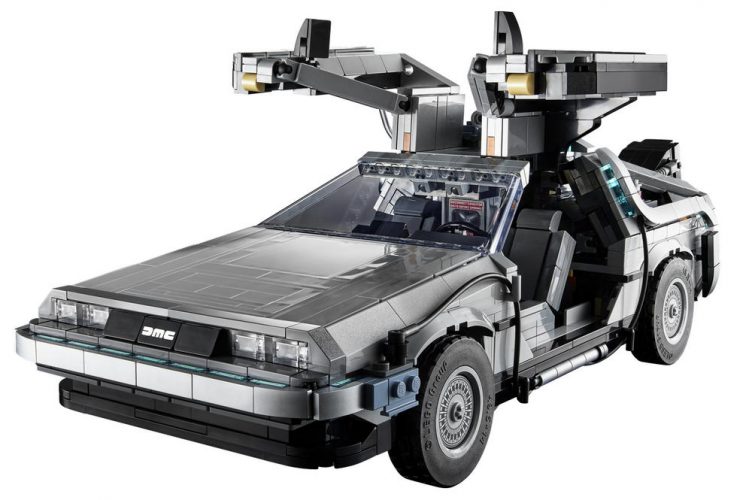 LEGO 10300 Goes 'Back to the Future' With DeLorean Time Machine + Light ...
