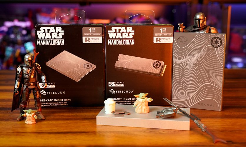 Unboxing & First Looks: Star Wars The Mandalorian Beskar Ingot Seagate ...