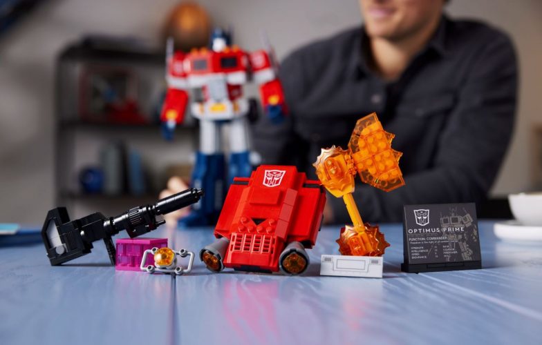 LEGO And Hasbro Merge To Roll Out Convertible 10302 Optimus Prime In ...