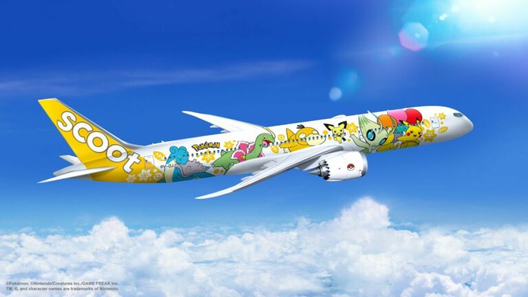 Catch A Peek Inside Scoot’s New Pikachu Jet Taking Flight From 9 ...