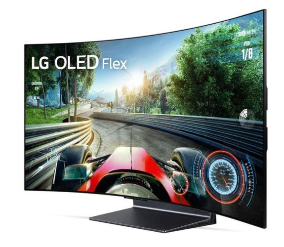 LG OLED Flex Enhances Entertainment As World's First 42-Inch Bendable ...