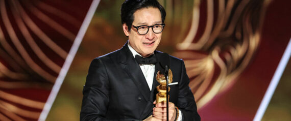 Ke Huy Quan Nabs Golden Globe, Thanks Steven Spielberg, Says Open To ...