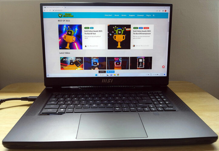 Geek Review: MSI Titan GT77 HX | Geek Culture