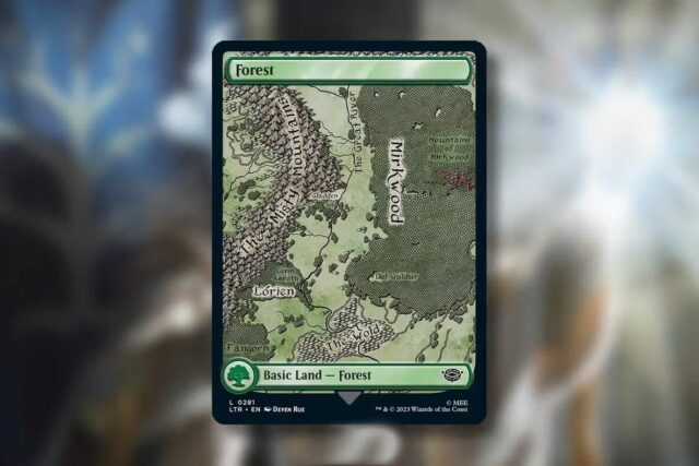 Forged Magic: The Gathering Tales of Middle-Earth "The One Ring" Card ...