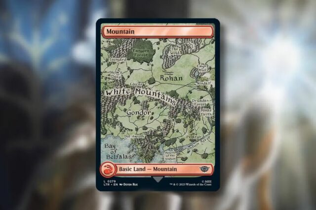 Forged Magic: The Gathering Tales of Middle-Earth "The One Ring" Card ...