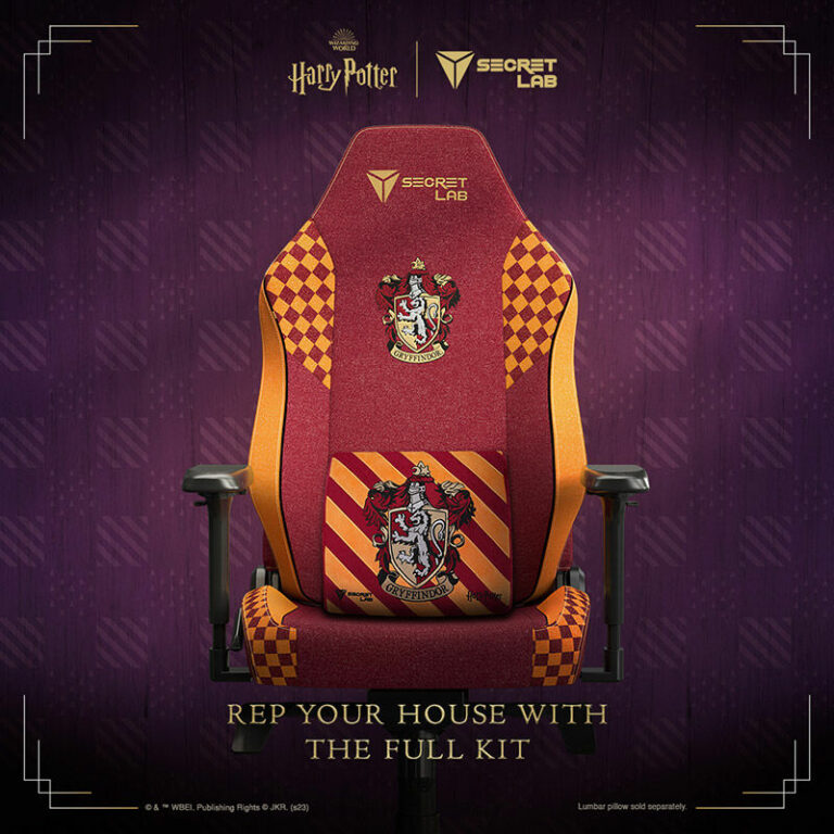 Pick Your Hogwarts House With Secretlab Skins For The Ultimate Harry ...