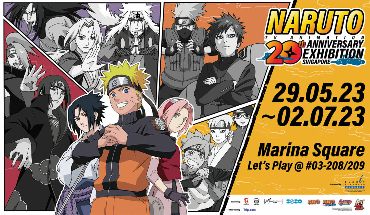 Special Naruto Anime Exhibition In Singapore Celebrates 20 Years Of ...