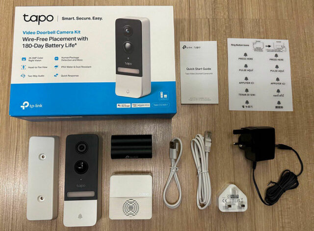 Geek Review: Tapo D230S1 Smart Video Doorbell Kit | Geek Culture