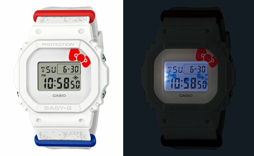 Casio Marks BABY-G's 30th Anniversary With Special Hello Kitty 50th ...