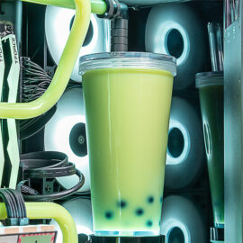Aftershock PC’s Latest Desktop Creation Packs A Miniature Bubble Tea ...