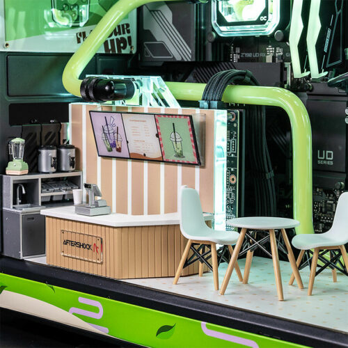 Aftershock PC’s Latest Desktop Creation Packs A Miniature Bubble Tea ...