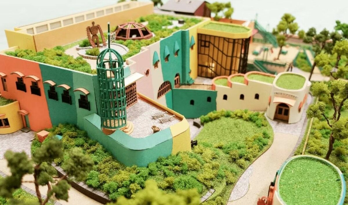 Miniature Model Kits Recreate Ghibli Museum In Full Paper Craft Glory ...