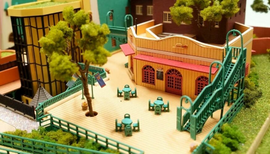 Miniature Model Kits Recreate Ghibli Museum In Full Paper Craft Glory ...