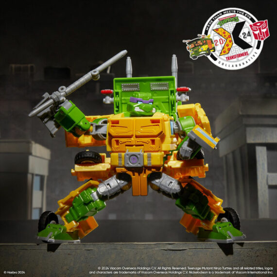 Hasbro Transformers x TMNT Crossover Turns The Party Wagon Into Your ...
