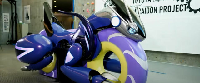 Toyota Built A Miraidon Pokémon Motorcycle That The Public Can Ride On ...