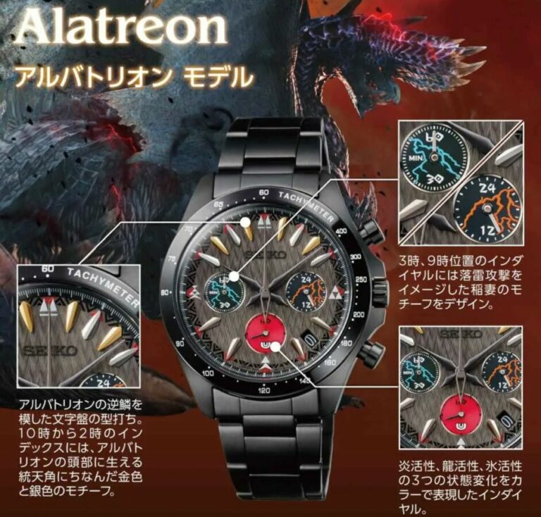 'Monster Hunter' X Seiko Watches Celebrate 20 Years Of Legendary Beasts ...