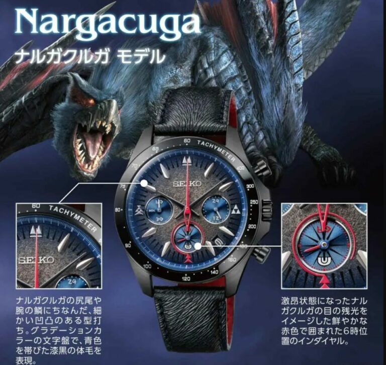 'Monster Hunter' X Seiko Watches Celebrate 20 Years Of Legendary Beasts ...