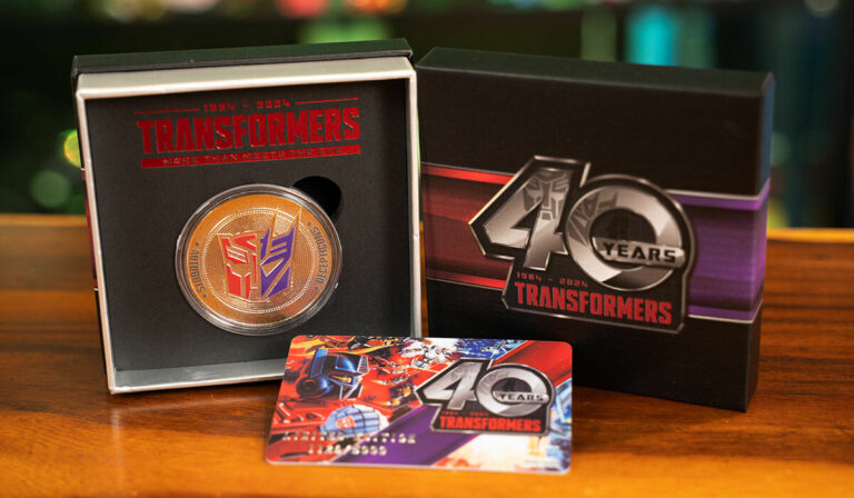 Mark 40 Years Of Transformers With Limited Edition Coin Set From Hasbro ...